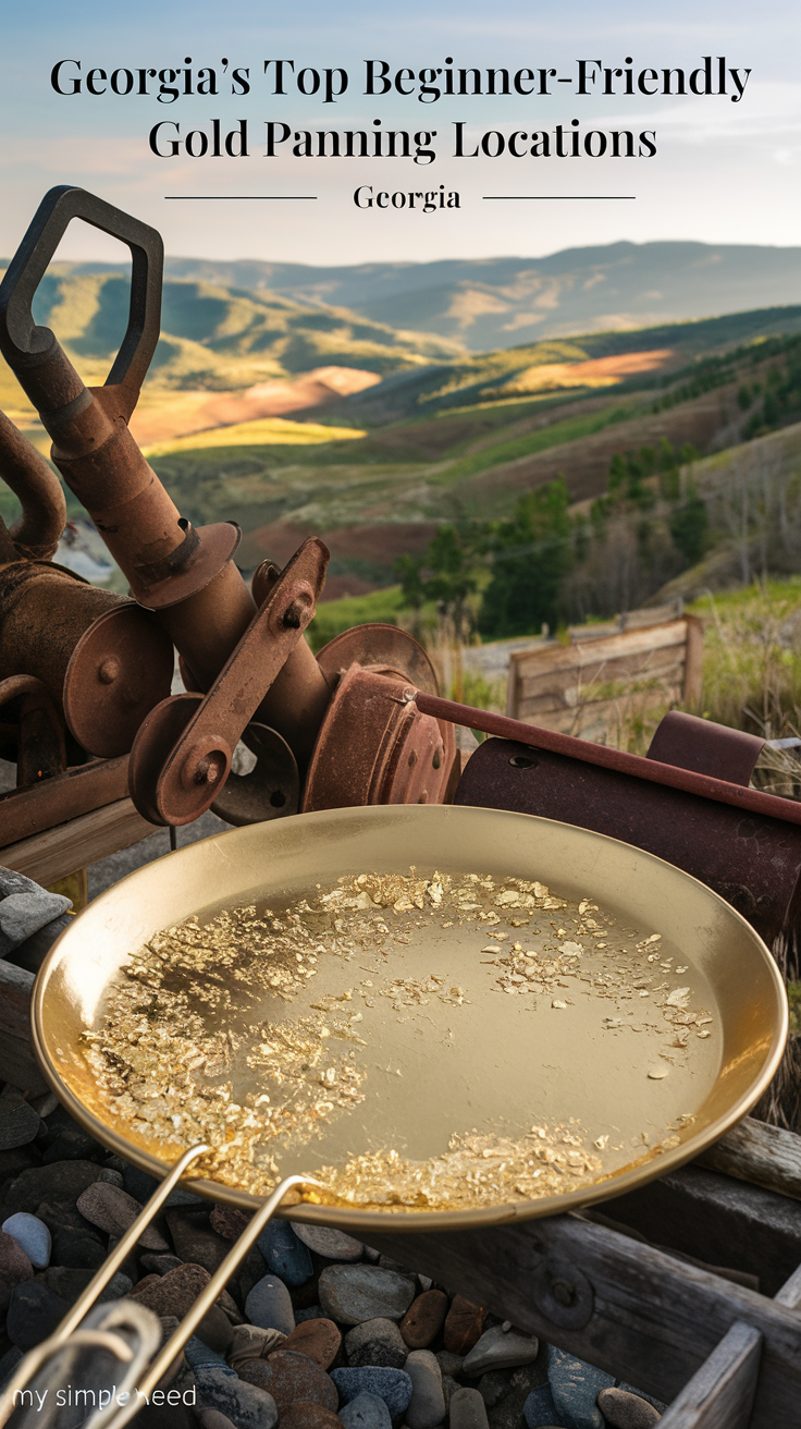 Georgia's Top Beginner-Friendly Gold Panning Locations