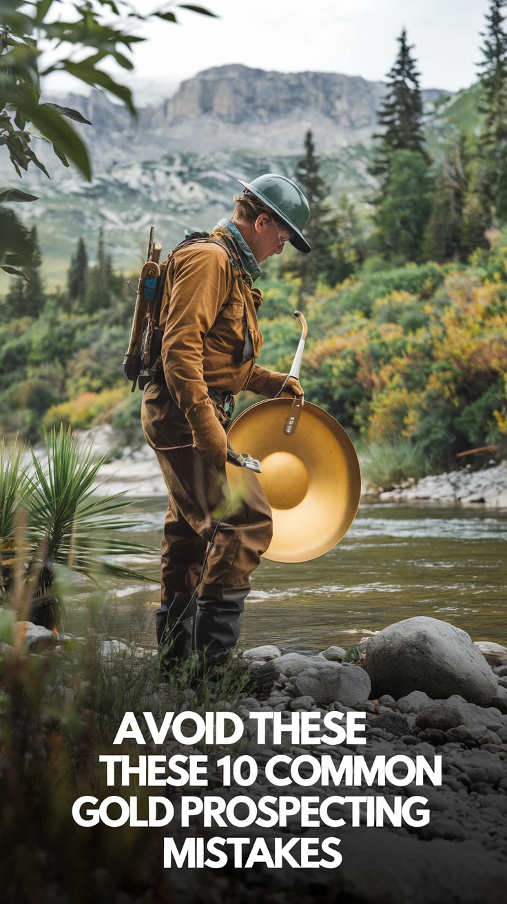 Avoid These 10 Common Gold Prospecting Mistakes
