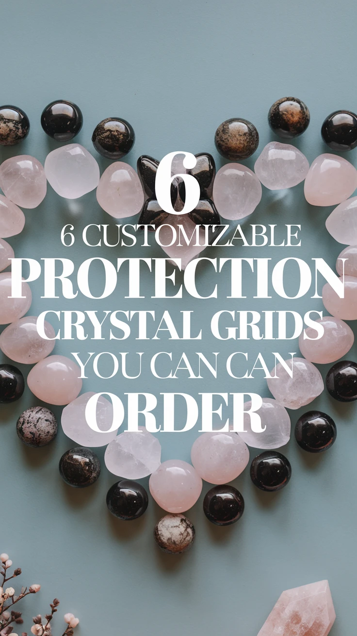 6 Customizable Protection Crystal Grids You Can Order